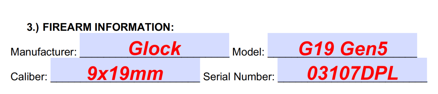 Free Firearm (Gun) Bill of Sale Form | PDF | WORD