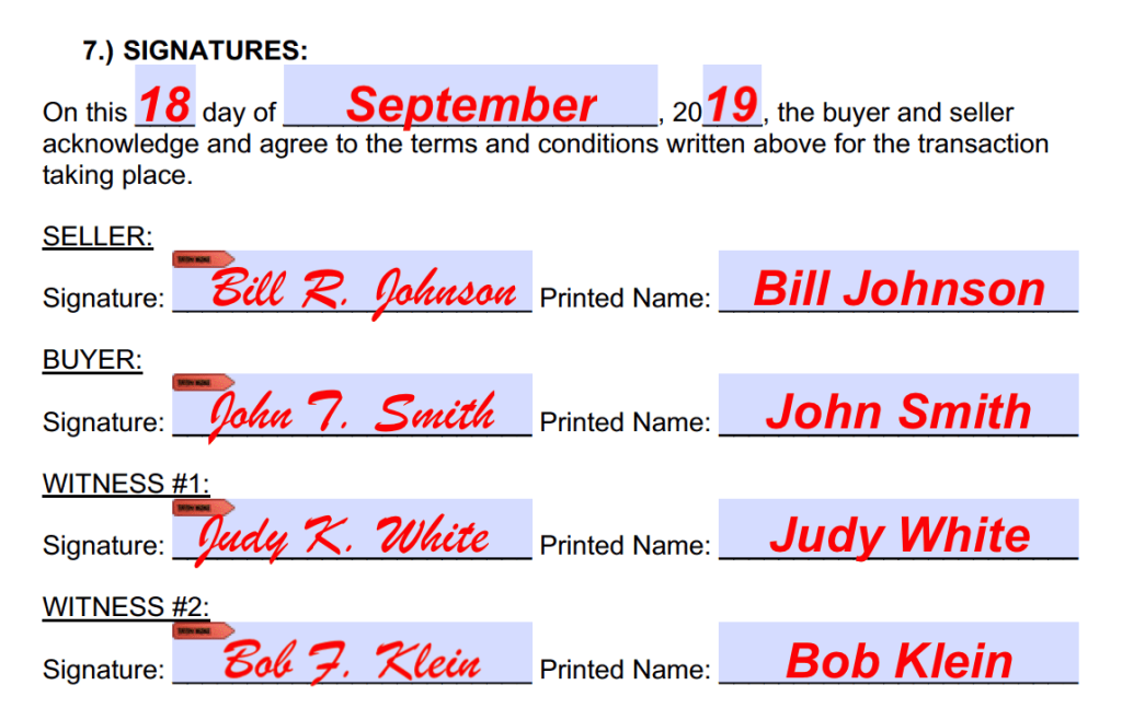 Free Firearm (Gun) Bill of Sale Form | PDF | WORD