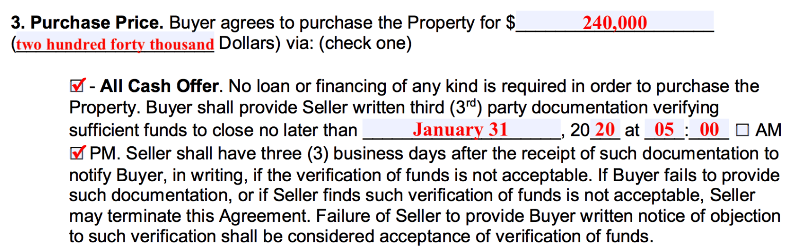 Free Real Estate Purchase Agreements | PDF | Word