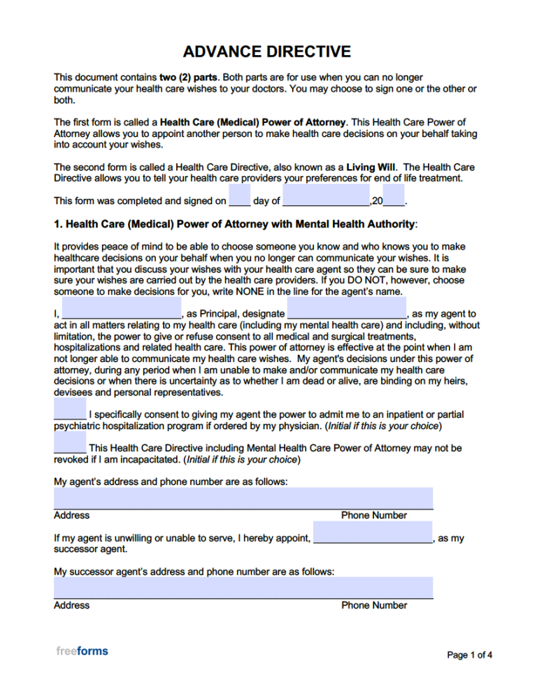 How To Get Medical Power Of Attorney In Wisconsin