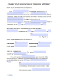 Free Connecticut Motor Vehicle Power of Attorney Form | PDF