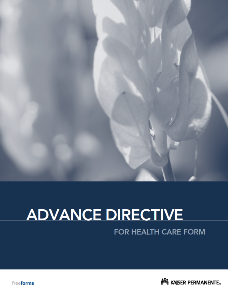 Free Georgia Advance Directive Form (Medical POA & Living Will) | PDF