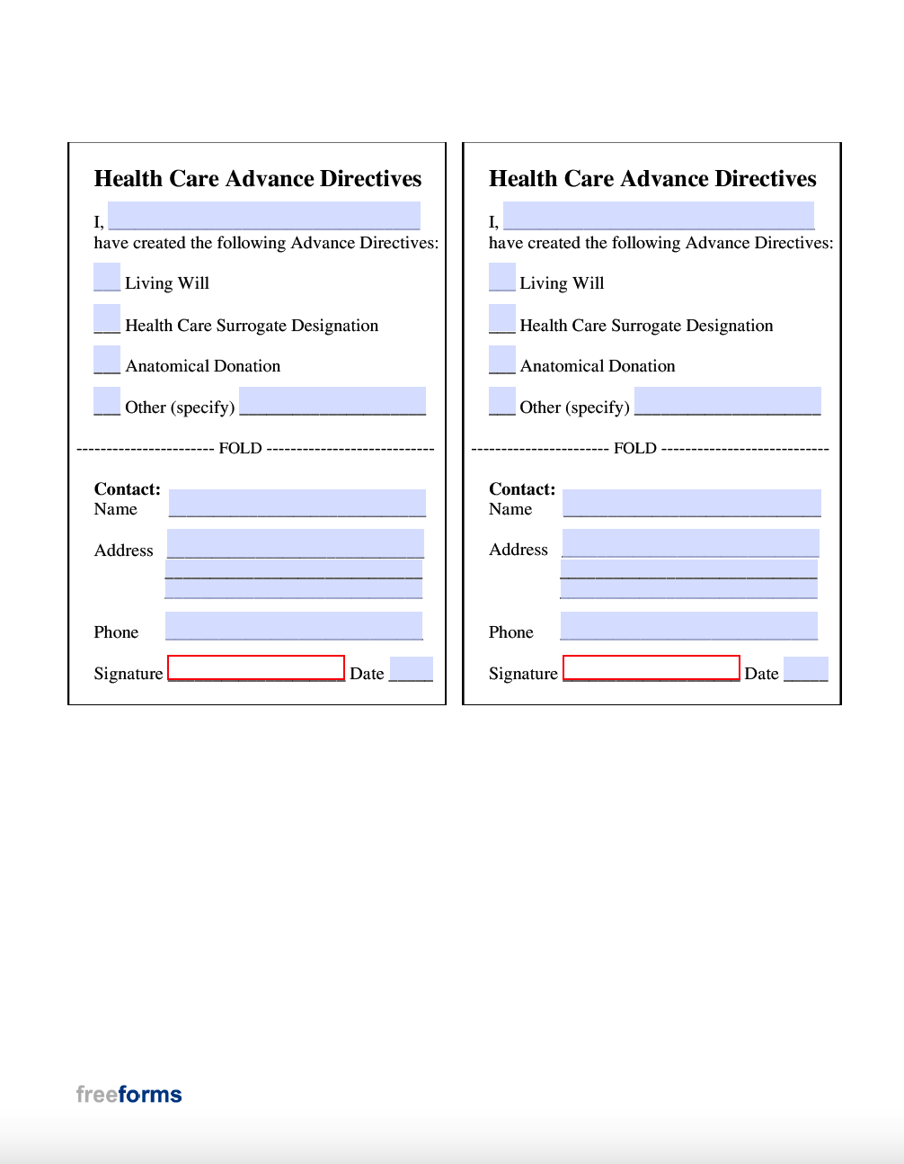 Free Kentucky Advance Directive Form (Medical POA & Living Will) | PDF