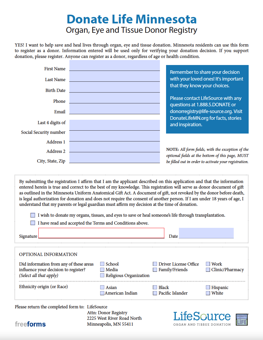 Free Minnesota Advance Directive Form (Medical POA & Living Will) | PDF