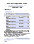 Free Florida LLC Operating Agreement Template | PDF | Word